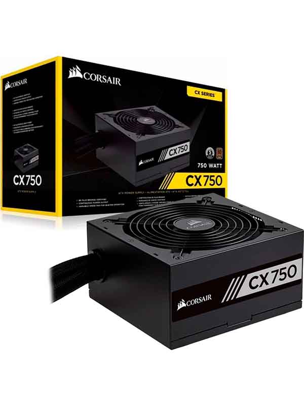 POWER SUPPLY 750W CORSAIR CX750 | CORSAIR UAE